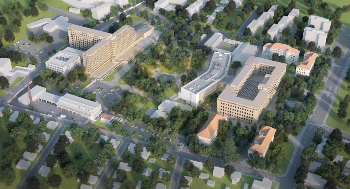 The New Theoretical Building of the Medical School Nearly Complete