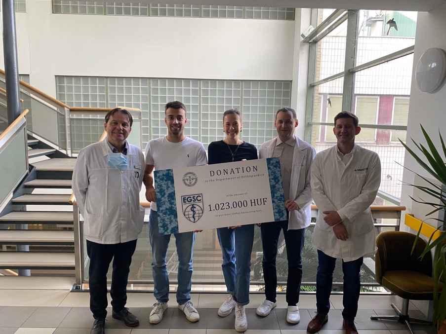 EGSC Donations from International Evening