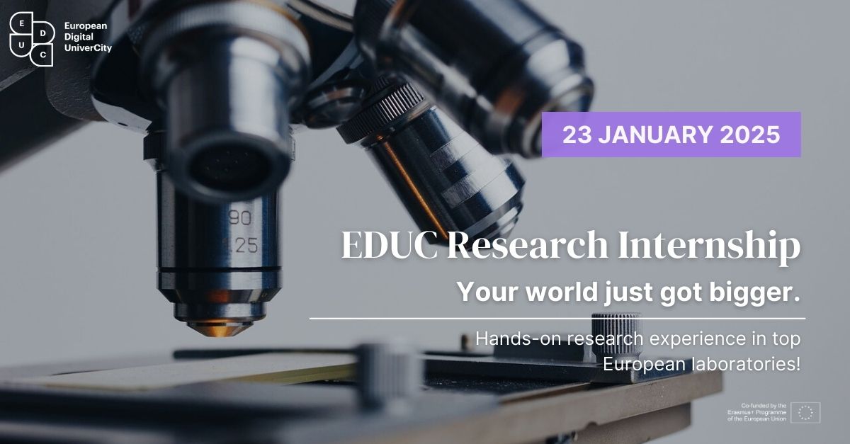 Research Internship in a European Laboratory with EDUC